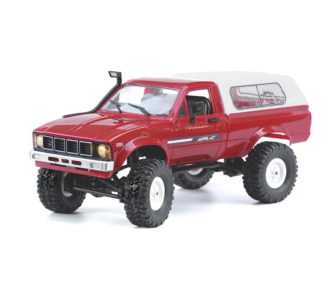 Apawband RC Truck WPL C24 RC Crawler 1/16 Scale 4x4 RC Rock Crawler All ...