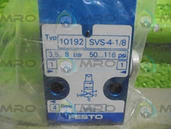 Festo 10192 svs-4 - 1/8 Válvula de panel frontal: Amazon.es: Industria ...