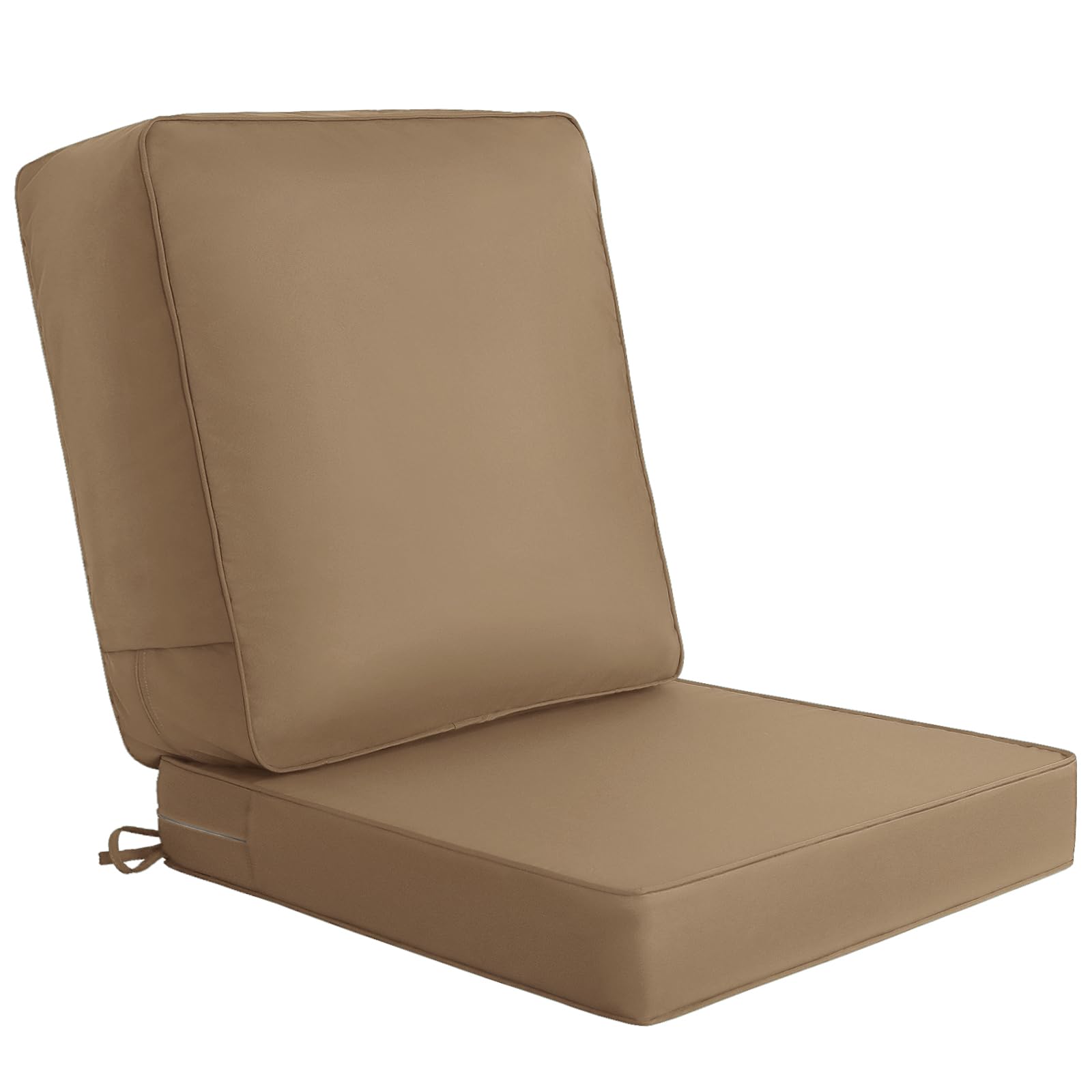 ROFIEJOX Outdoor Chair Cushion Set 22 x 22 in, Waterproof & Fade ...