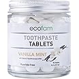 Amazon.com: Ecofam Chewable Xylitol Toothpaste Tablets - 90 Natural Whitening Paste Tabs - Earth ...