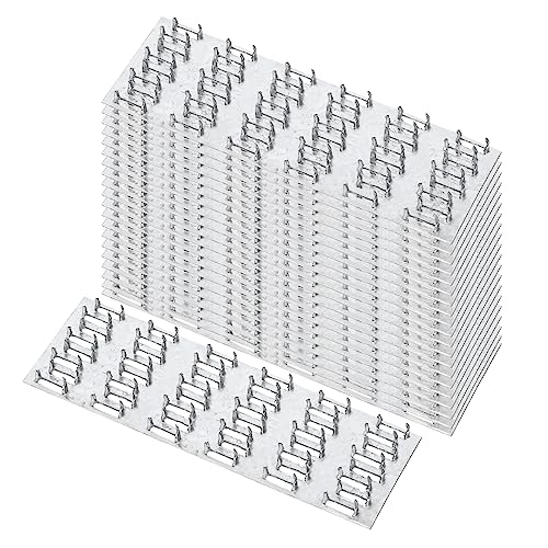 MOZCORN Truss Plates 2 X 6 Inch, 20Pcs Pronged Truss Mending Plate with ...