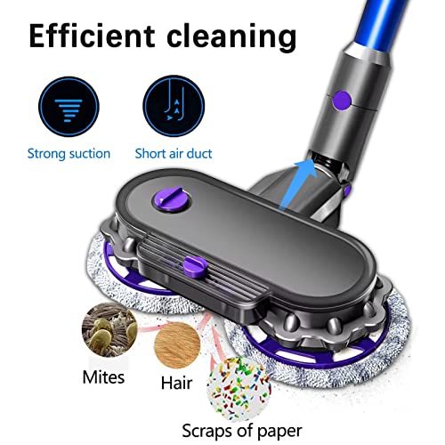 Garbage fighter Electric Cleaning Mop Head for Dyson V7 V8 V11 V10 ...