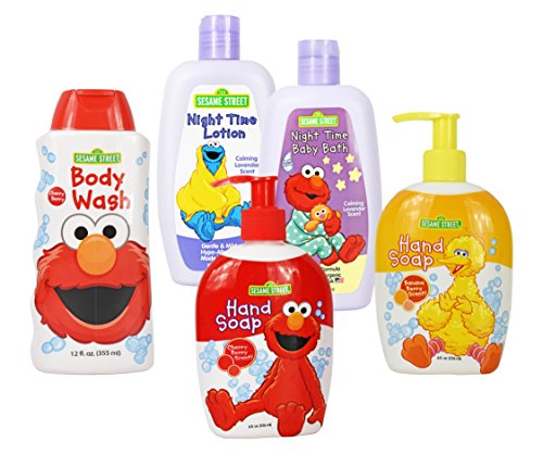 Set of 4 Sesame Street Gentle, Mild, and Hypo-allergenic Hand - Want It All