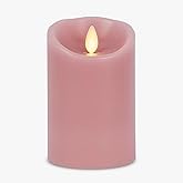 Amazon.com: Luminara Blooming Mauve Butterfly Garden Candle- Flameless ...