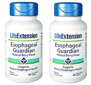 Amazon.com: Esophageal Guardian 60 chewable Tablets-Pack-2: Health ...