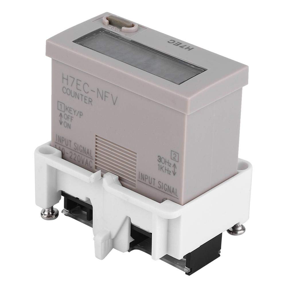 H7EC-NFV Electronic Counter AC 110-220V Digital Electrical Counter ...