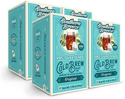 Southern Breeze Cold Brew Sweet Tea Original Iced Tea with Black Tea ...