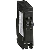 Square D by Schneider Electric QOT1515CP Tandem Mini Circuit Breaker ...