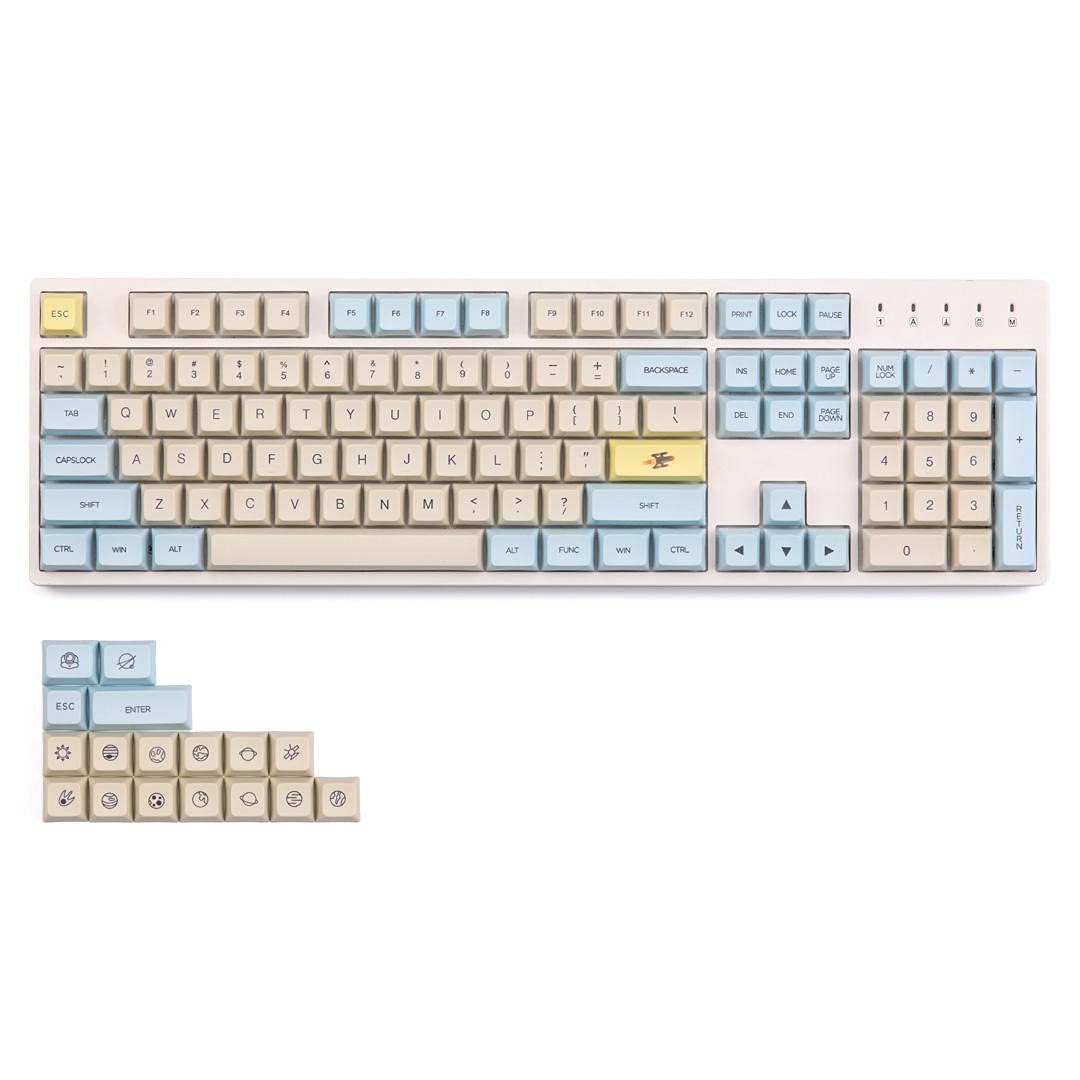 Mua KBDfans Lunar Landing Mars Key Cap XDA Sublimation PBT 2 Colors 121 ...