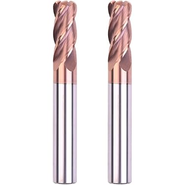 AlTiN Coated V7 Steel Carbide Long Ulti Helix Corner Radius End...