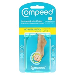 Compeed ® corn plasters between the toes 10 pack: Amazon.co.uk: Health ...