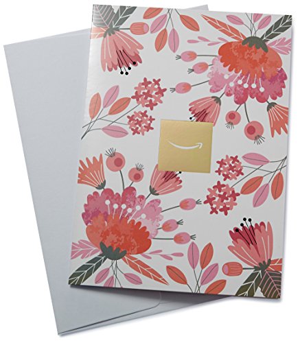 Amazon.com Gift Card in a Greeting Card ( Pink Flowers Design ...