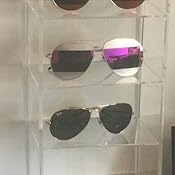 Amazon.com: Modern Clear Acrylic Wall Mounted Storage Organizer Rack ...