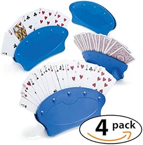 Playing Card Holder Tray Great for Seniors & Kids Hands Free Playing ...