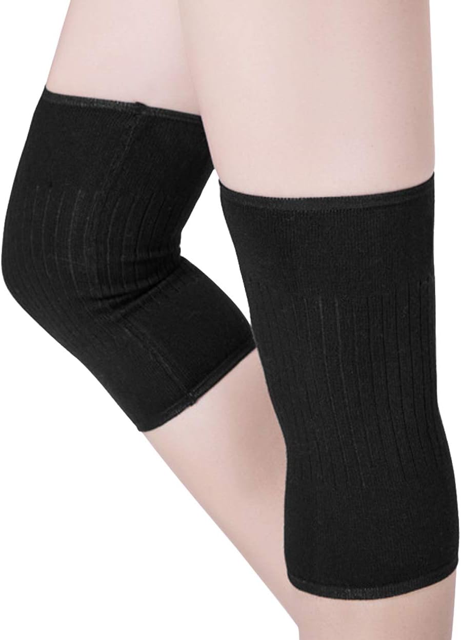 Amazon.com: Thermal Knee Warmer Sleeve Winter Leg Brace Protector ...