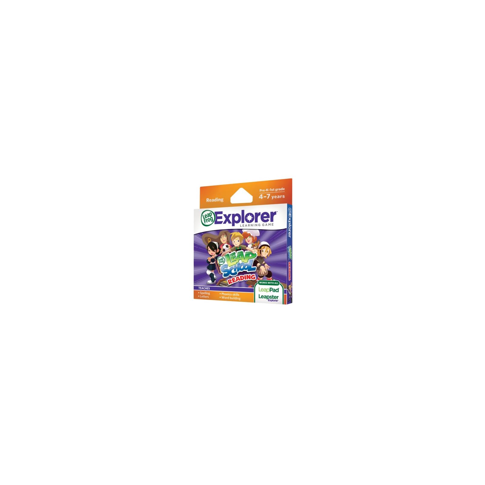 LeapFrog LeapSchool Reading Learning Game (works with LeapPad Tablets ...