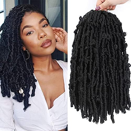 سعر 6 Pack Butterfly Locs Hair 14 Inch Pre Looped Distressed Butterfly ...