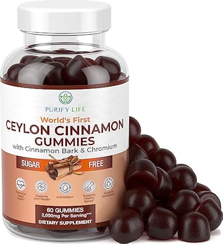Sugar-Free Ceylon Cinnamon Gummies (2,000mg/Serving) Joint Pain Support ...
