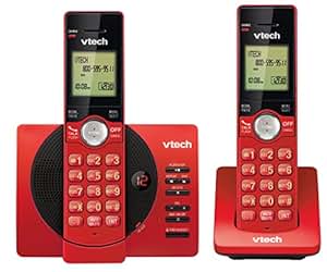 VTech DECT 6.0 Dual Handset Cordless Phones with ITAD, CID, Backlit ...