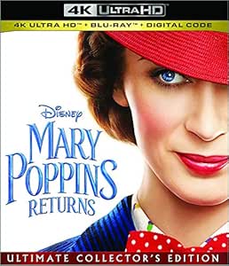 Amazon.com: MARY POPPINS RETURNS [4K UHD] : Emily Blunt, Lin-Manuel ...