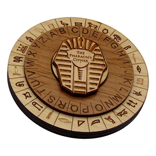 Egyptian Cipher Wheel for Escape Rooms - Decoder Disk - Escape Room ...