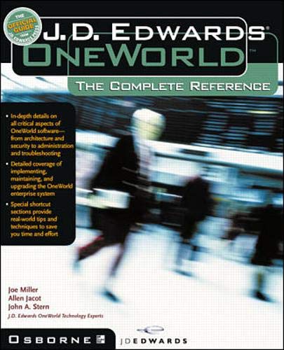 Amazon.com: J.D. Edwards OneWorld: The Complete Reference ...