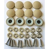 Amazon.com: Set of 12 Dura Snap Upholstery Buttons #30 Dark Chocolate Vinyl