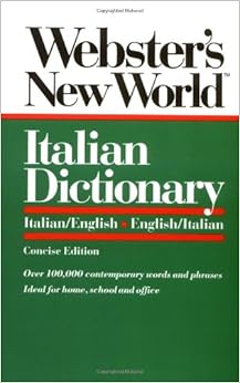 Amazon.com: Webster's New World Italian Dictionary: Italian/English ...