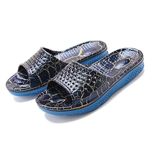 EASYANT Men Shower Shoes Pool Soft Anti Slip Indoor Sandals Crack Slide ...