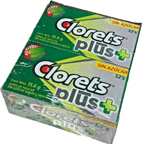 Clorets Original Yerba Buena Sugar Free Spearmint Flavor Chewing Gum ...