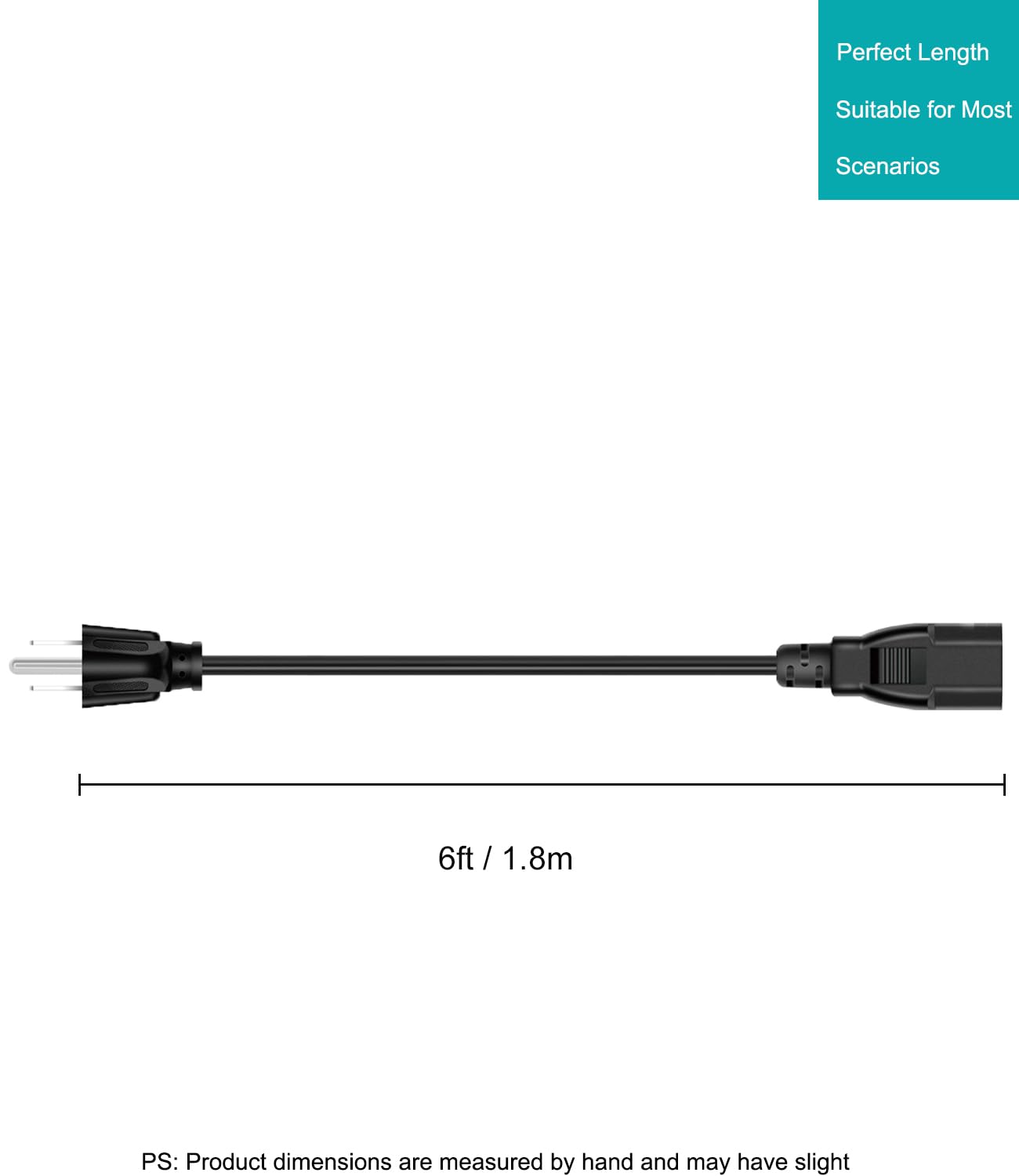 Mua Computer PC Power Cord for Dell OptiPlex Alienware XPS HP Elite ...