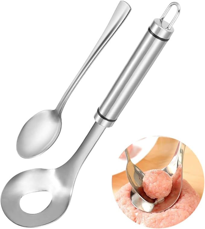 Meatball Maker, Stainless Steel Meatball Scoop Ball Maker, Non-Stick ...
