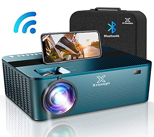 5G WiFi Bluetooth Mini Projector 4k with Touch screen ,9600Lux 1080P ...
