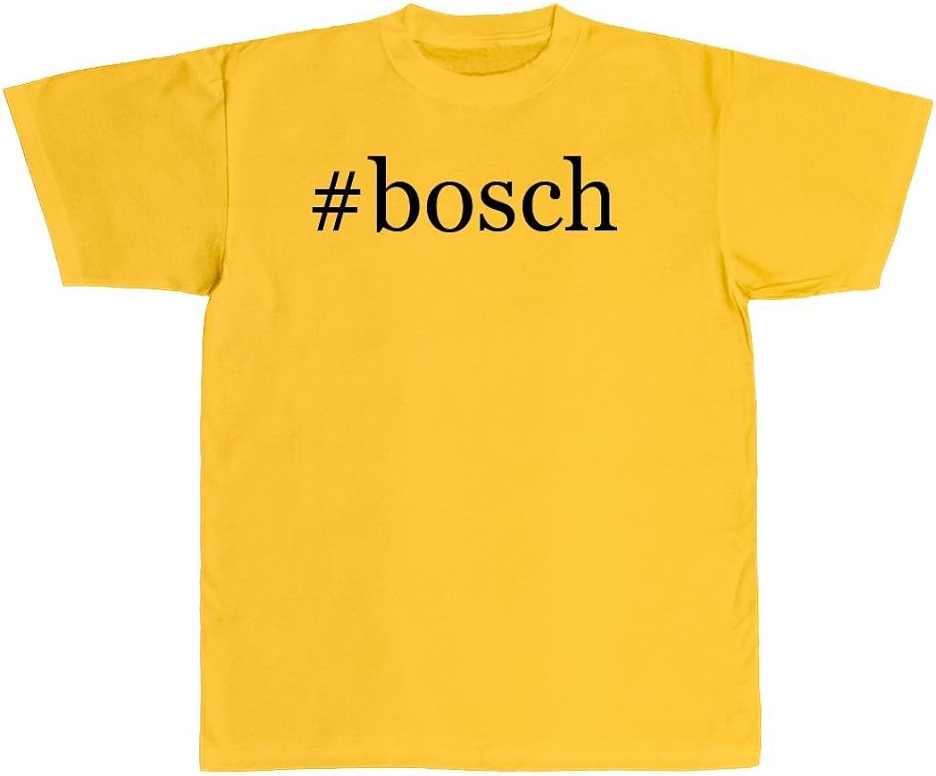 Amazon.com: #bosch - New Adult Men's Hashtag T-Shirt, Yellow, XXX-Large ...