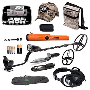 Amazon.com : Garrett AT Pro Submersible Metal Detector Package with Pro ...