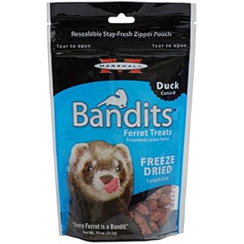 Amazon.com : Marshall Bandit Ferret Treats, Banana Flavor : Pet Care ...