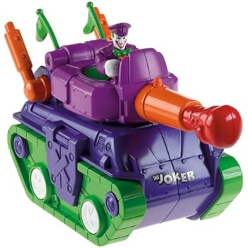 Amazon.com: Fisher-Price Imaginext Joker Tank & Batman & Jokers: Toys ...