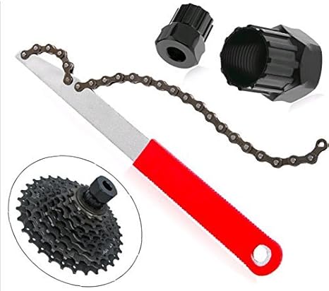 Oumers Bicycle Cassette Removal Tool, Cassette Freewheel Removal Tool ...