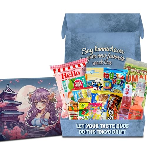 Japanese Snack and Candy Box by Snacko. Includes 12 Japanese Snacks and ...