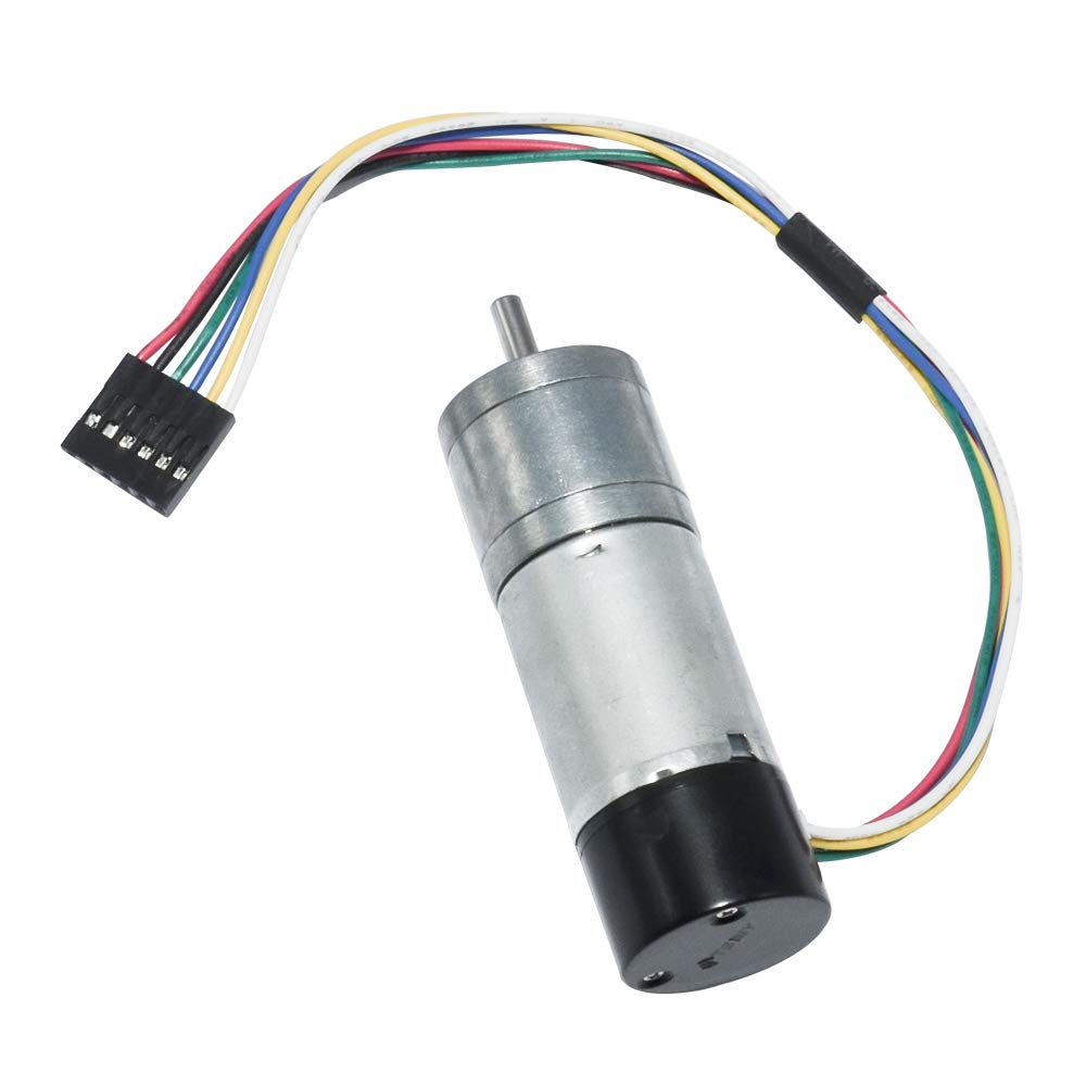 Controls & Indicators Encoder Metal Gearmotor 12V DC High Speed 130RPM Gear Motor with Encoder ...