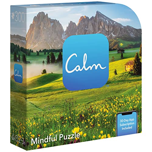 300-Piece Calm Jigsaw Puzzle For Relaxation, Stress Relief, And Mood ...