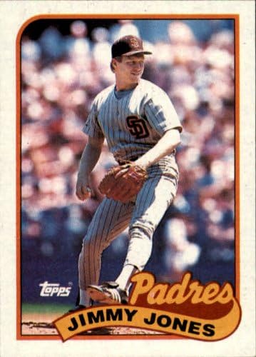 Amazon.com: 1989 Topps Baseball Card #748 Jimmy Jones: Collectibles ...