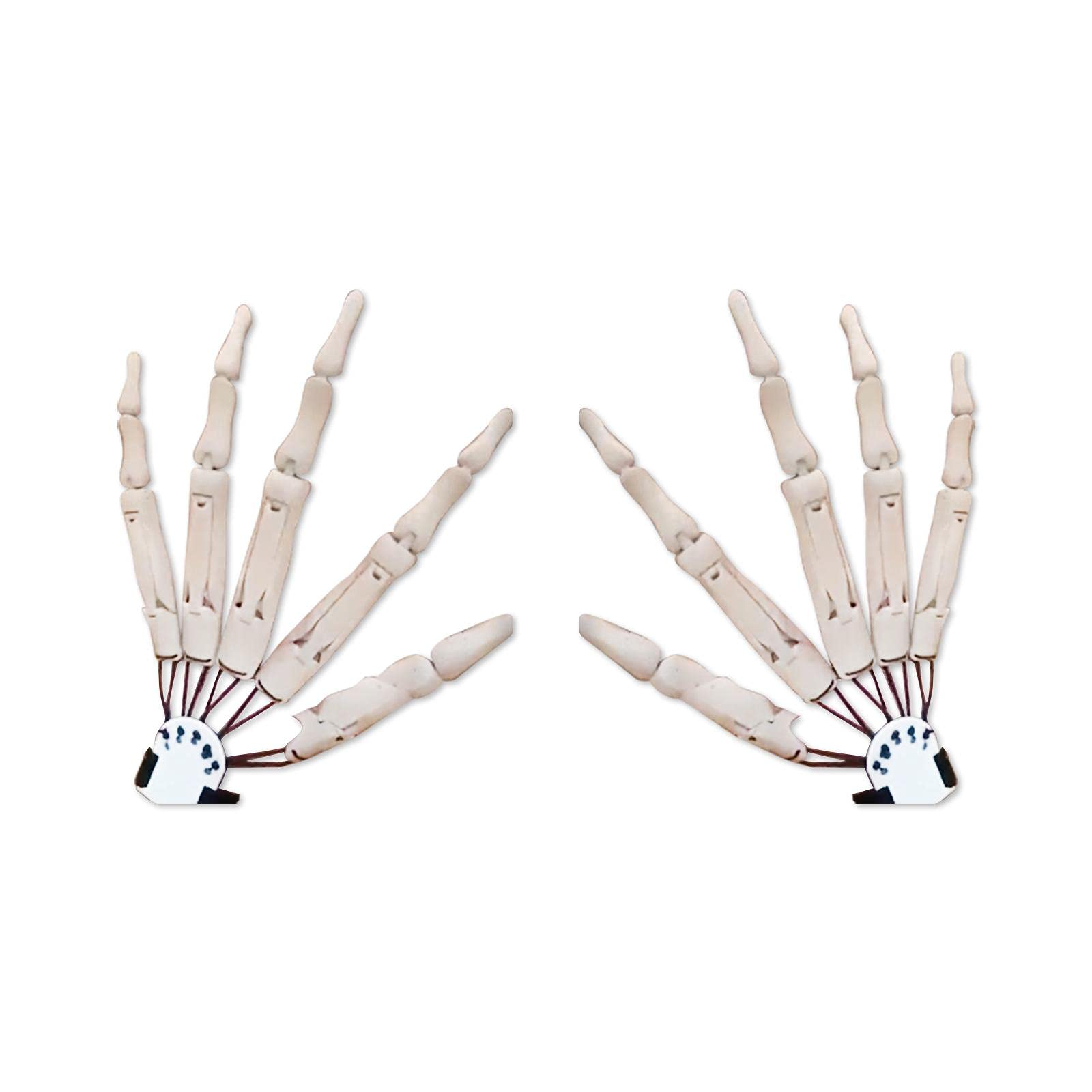 Gazaar Halloween Articulated Fingers with Flexible Joint, Articulated ...