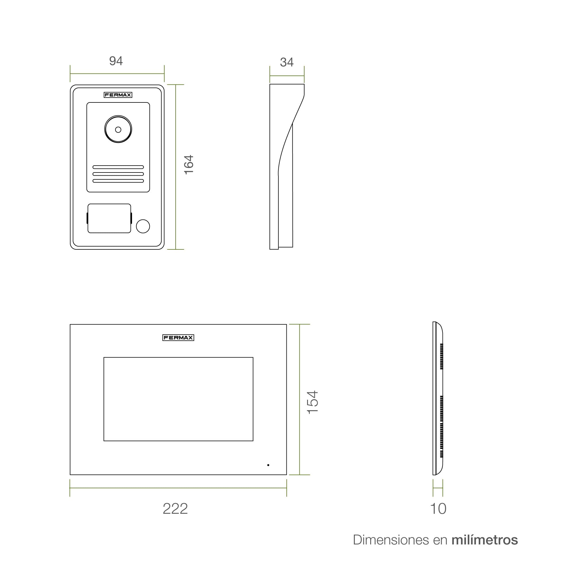 Mua Fermax 1431 Video Door Intercom trên Amazon Mỹ chính hãng 2024 | Fado