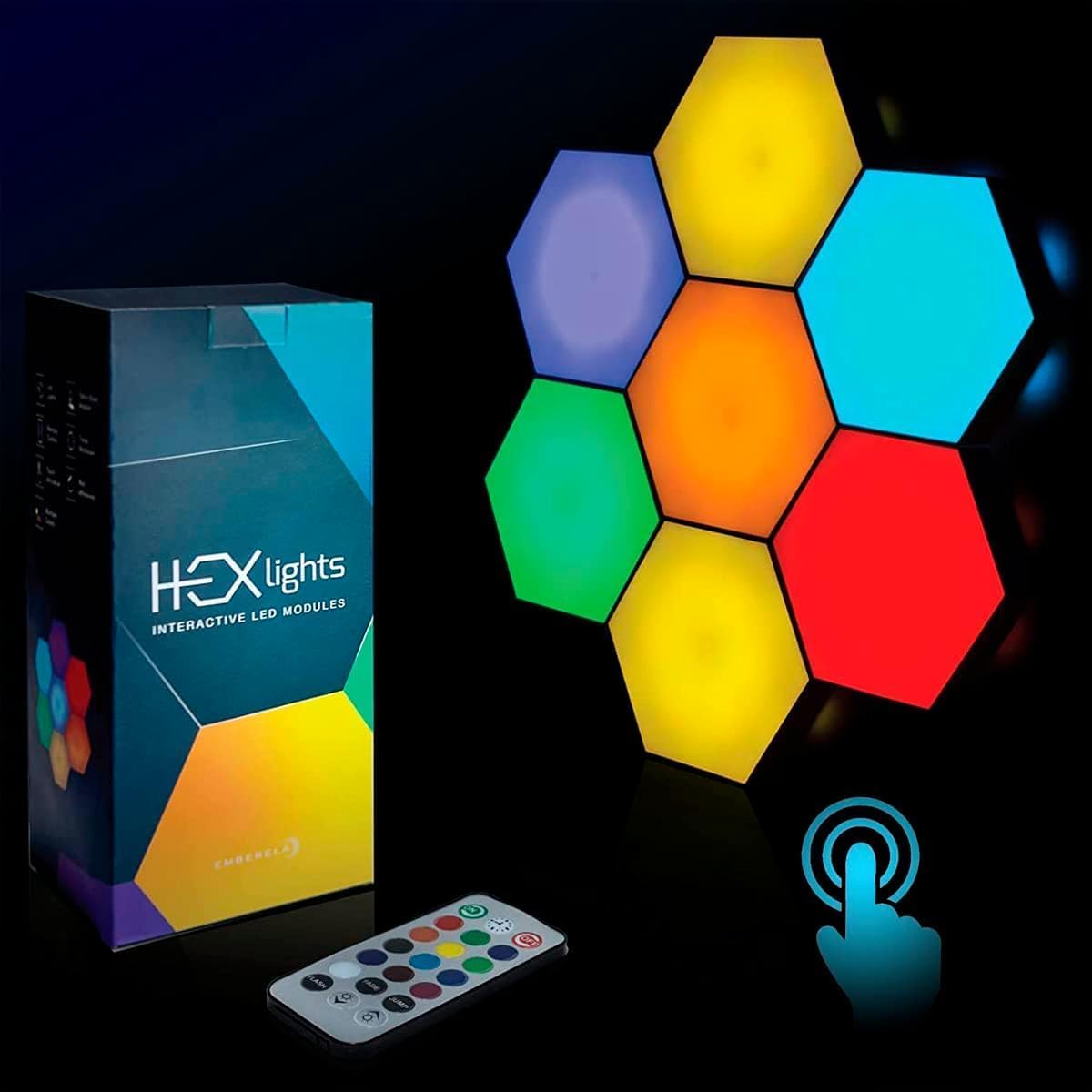 Mua HEXlights Sensory Lights, Tap Tap & Remote Control Hexagon LED ...