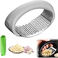 Amazon.com: Garlic Press Rocker, Portable Manual Stainless Steel Garlic ...