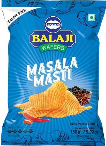 BALAJI MAGIC MASALA SPICY POTATO WAFER 150 GM price in UAE | Amazon UAE ...