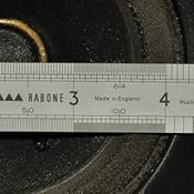 Stanley 64R Rustless Steel Rule 150 mm/6 inch 0-35-400: Amazon.co.uk ...