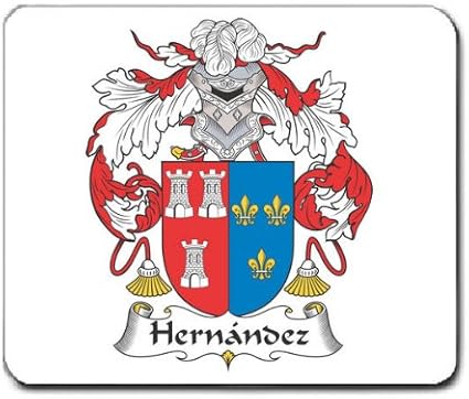 Amazon.com : Hernandez II Family Crest Coat of Arms Mouse Pad : Office ...