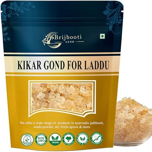 Birju Mahavir Kikar Gond - Babool Gum - Indian Gum Arabic 100 Gr price ...